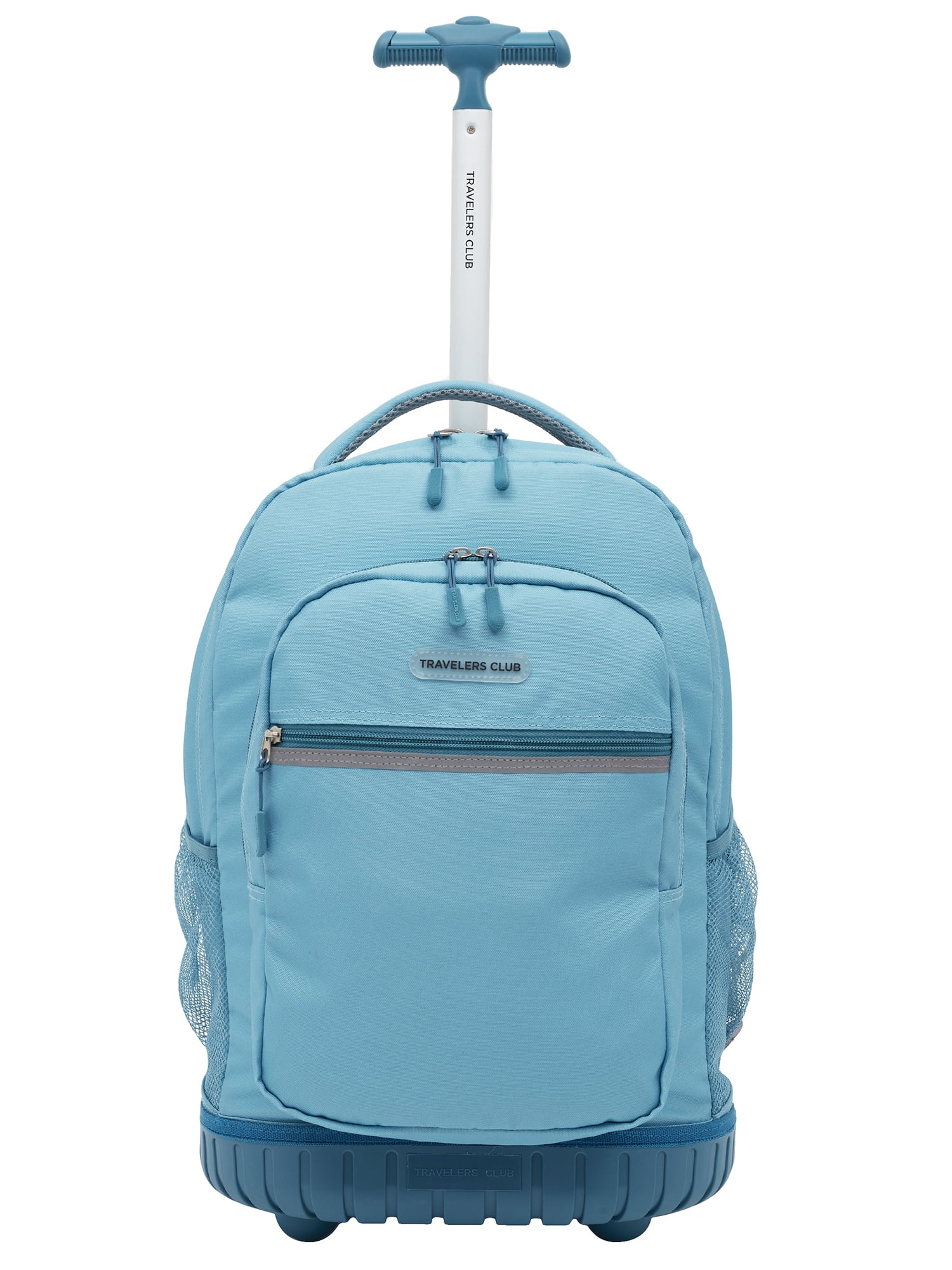 Travelers Club 18" Rolling Backpack , Aqua - Walmart.com