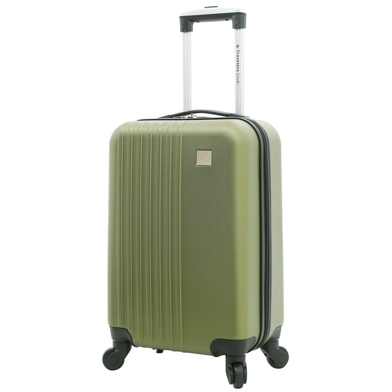 Carry On Travelers Club Voyager Luggage Travelers Club 20-Inch Spinner ...