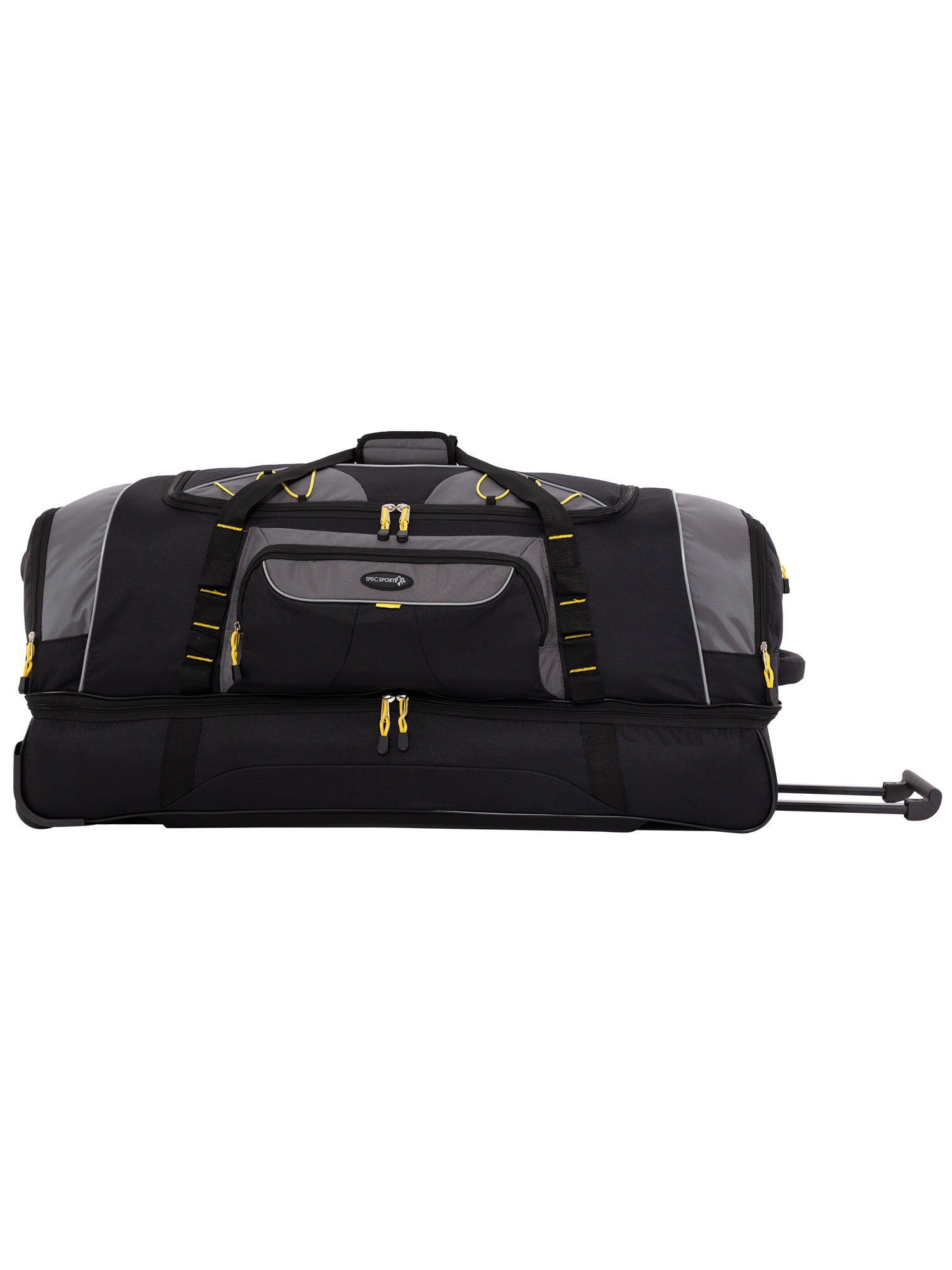 Travelers Club Adventurer 30" 2-Section Drop-Bottom Rolling Duffel ...