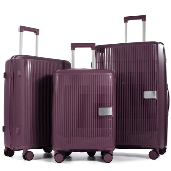 Purple Hard Shell Suitcases for Durable Travel Luggage Options