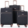 Free Shipping! Travelhouse 3 Piece Luggage Set Softside Expandable ...