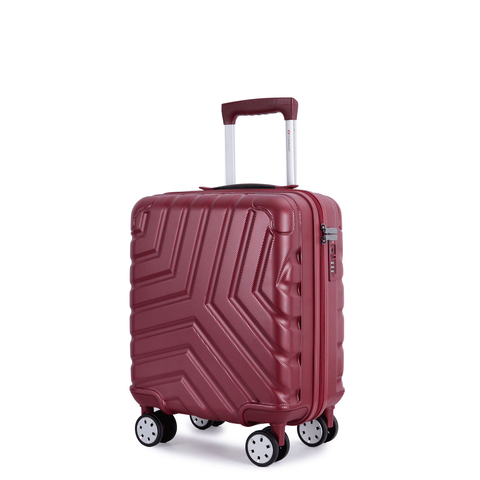 "Travelhouse 16"" Carry-On Hardshell Luggage, Lightweight Trolley ...