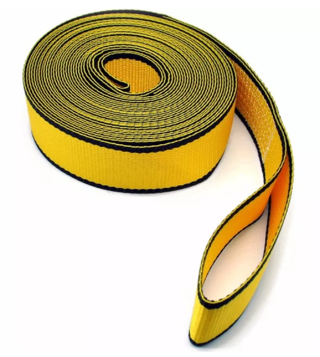 Traveller 2 in. x 20 ft. Tow Strap w/ Loop Ends, 5,667 lb. Safe Work ...
