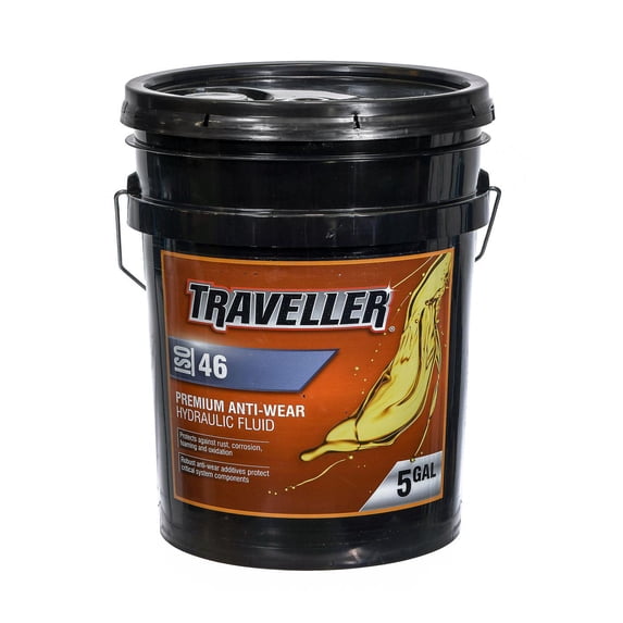 Traveller 5 gal. Premium Anti-Wear Hydraulic Oil, ISO 46 - Walmart.com