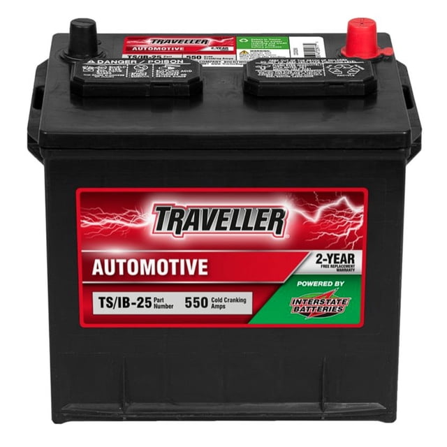 Traveller Powered by Interstate TS/IB-25 Automotive Battery IB-25 ...