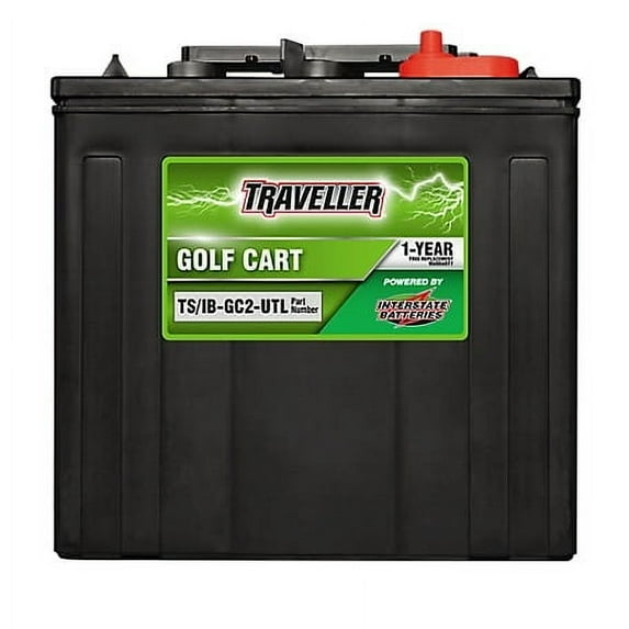 Traveller Powered by Interstate TS/IB-GC2-UTL 105 R Golf Cart Battery ...