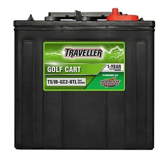 Interstate 6 Volt Golf Cart Battery