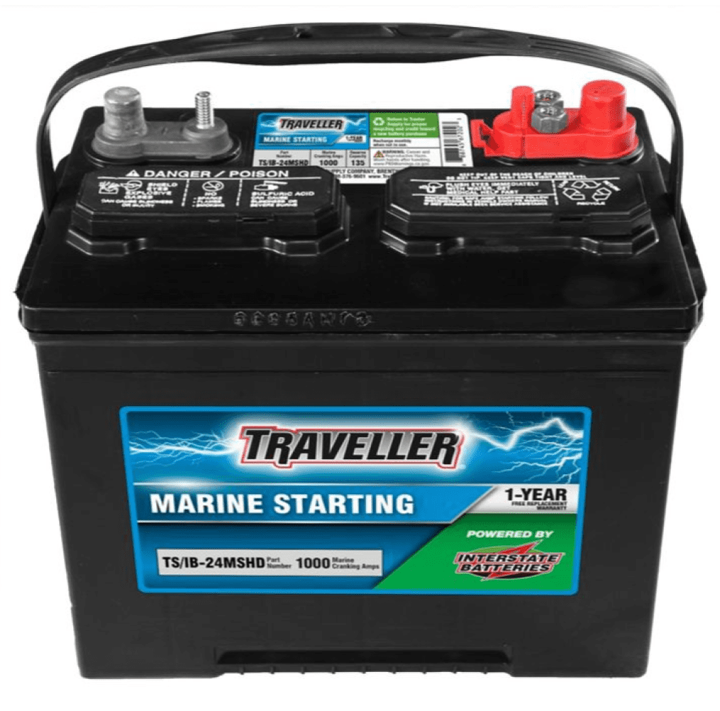 Traveller TS/IB-24MSHD High-Performance Marine Starting Battery G24M ...