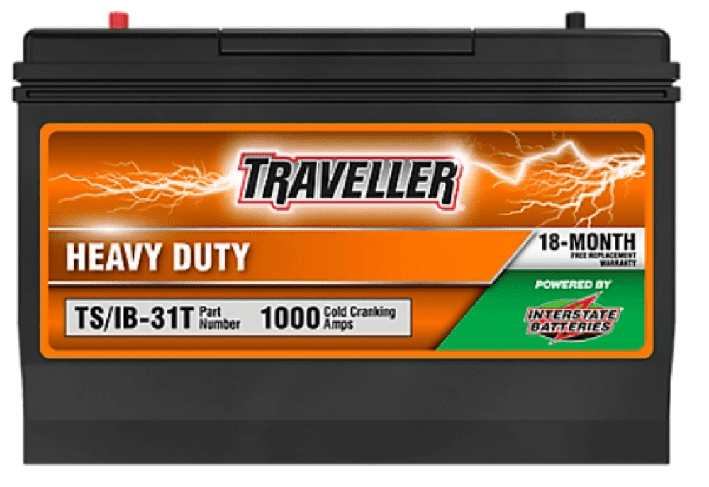 Traveller TS/IB-31T-H Interstate 1000 CCA Heavy-Duty Tractor Battery ...