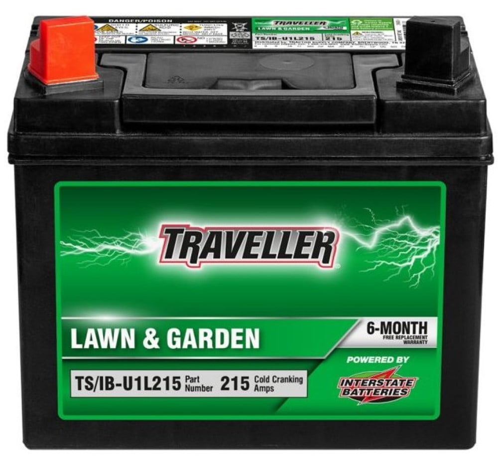 Traveller TS/IB-U1L215 12V 265A Lawn Ride Mower Battery Powered by ...