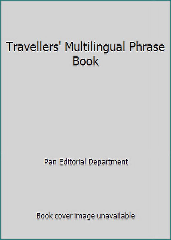 Pre-Owned Travellers' Multilingual Phrase Book (Paperback) 0330269763 ...