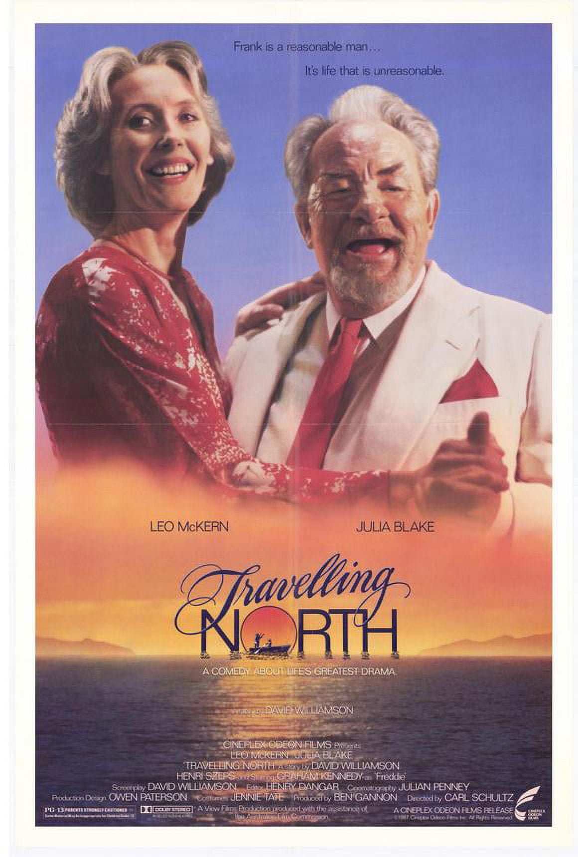 Travelling North - movie POSTER (Style A) (11" x 17") (1987) - Walmart.com