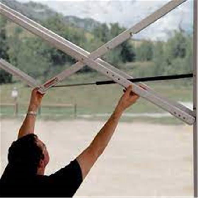 Travelr Black with Casting Adjustable Pitch Electric RV Awning Arms Set ...