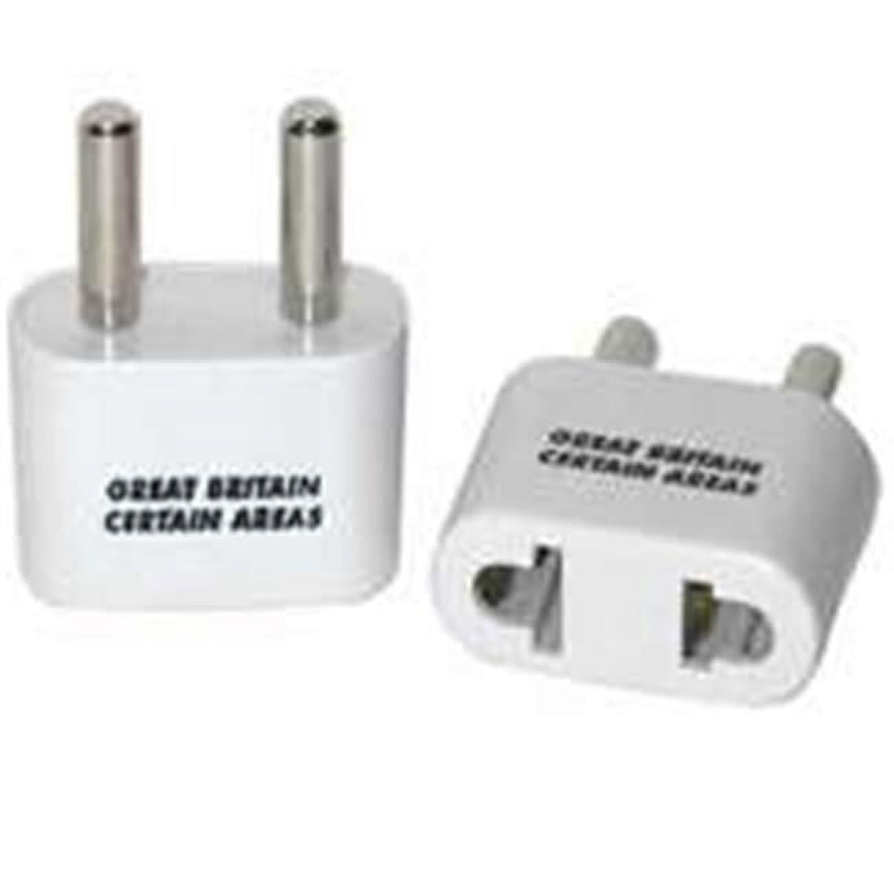 Franzus 2-Prong Foreign Plug Adapter, Great Britain NW4X - Walmart.com