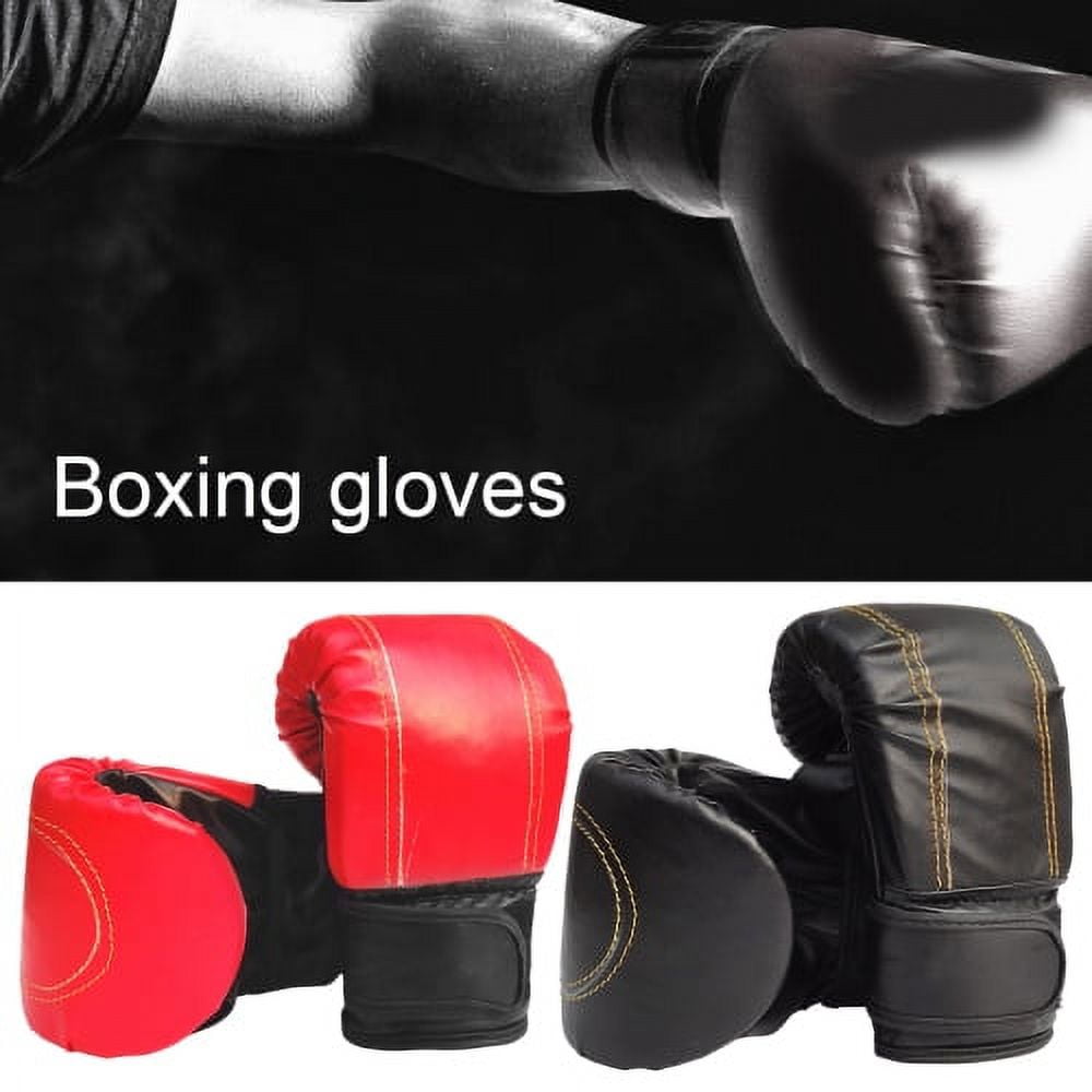 Travelwant 1 Pair Boxing Gloves Adjustable Breathable Ergonomic Adult ...