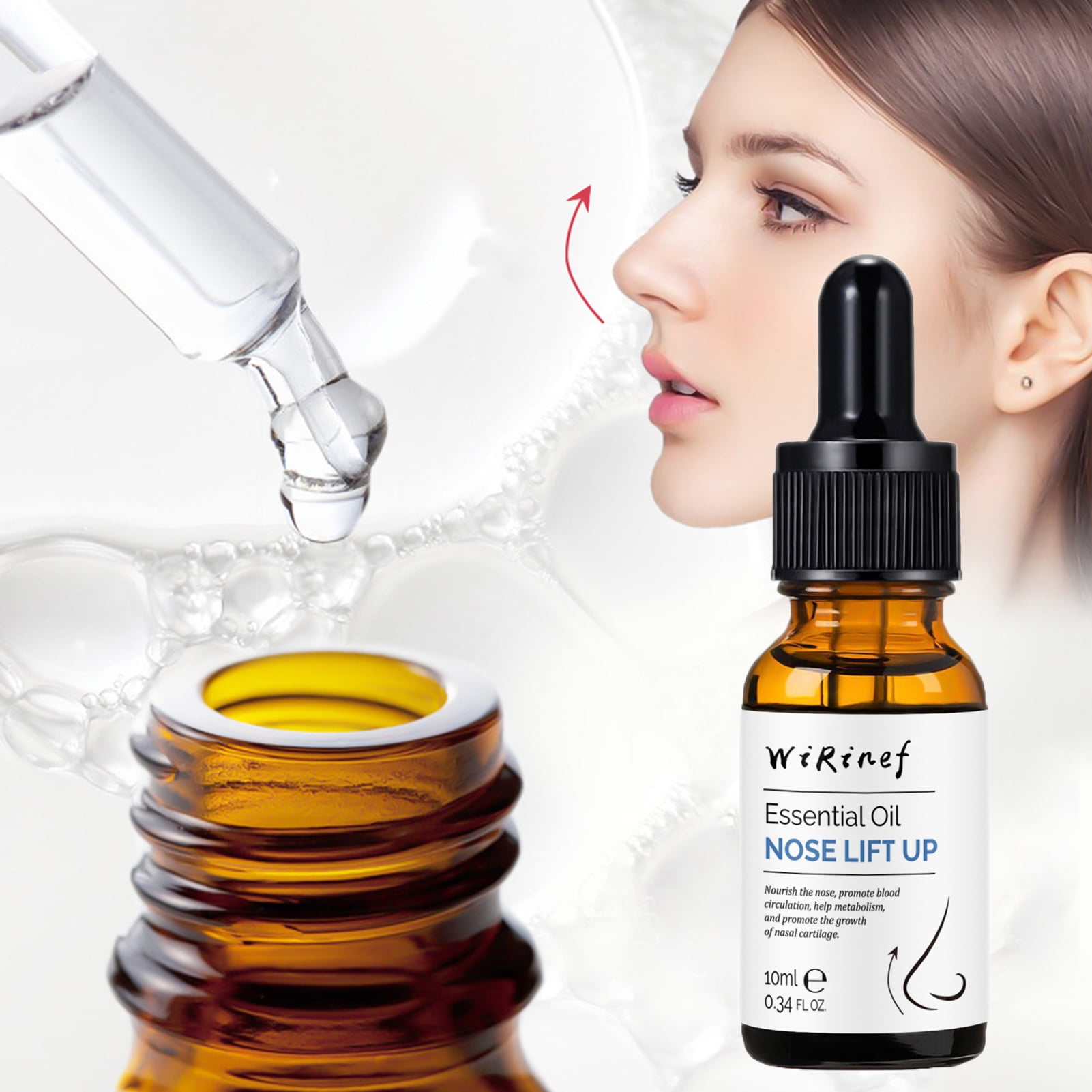 Travelwant 10ml Nose Lift Up Essence Oil, Nose Shaping Essence Nose ...
