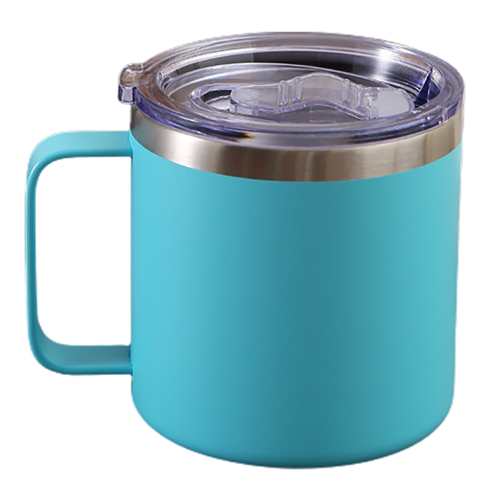 Travelwant 12oz Coffee Mug Vacuum Insulated Camping Mug with Lid Double ...