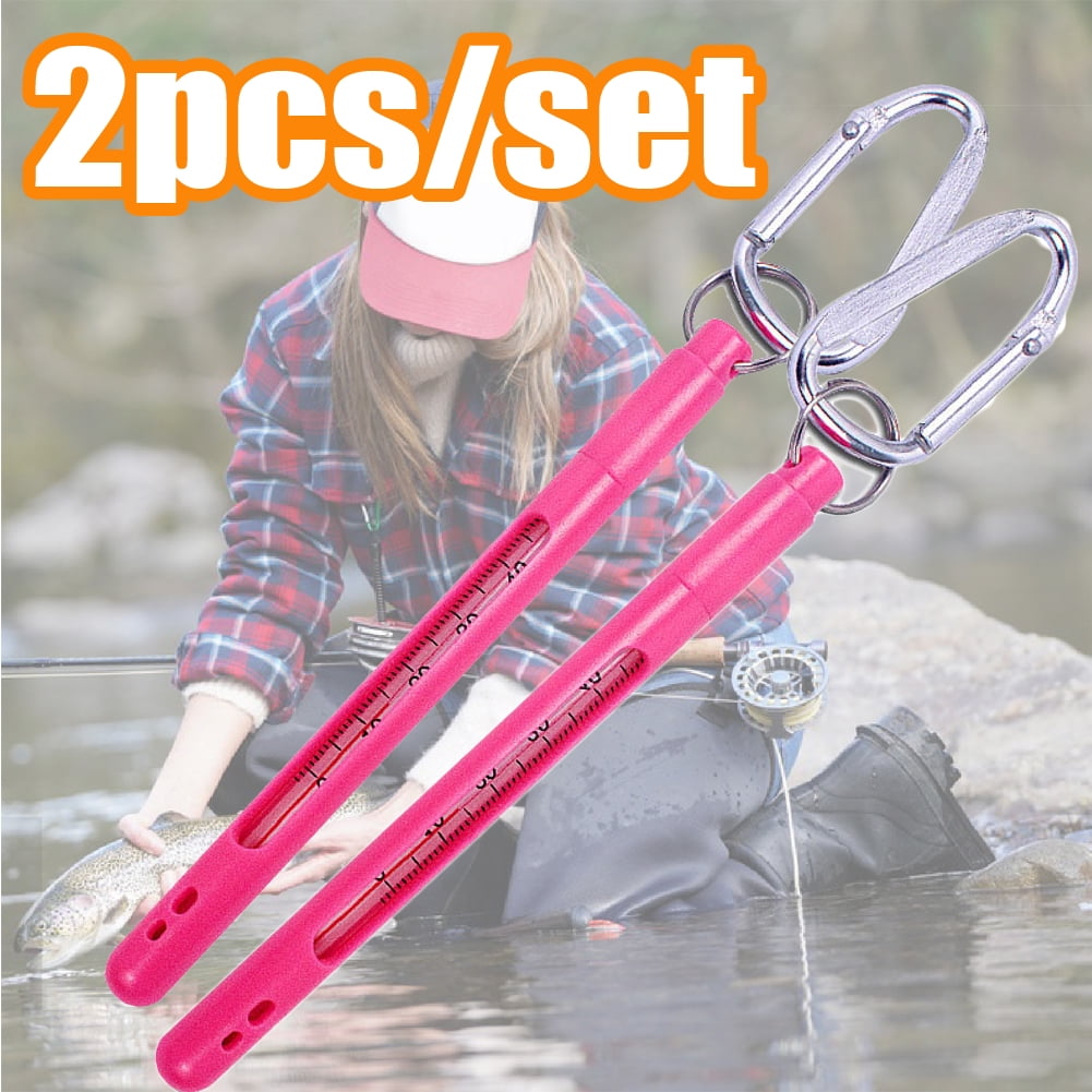 Travelwant 2 Packs Fly Fishing Water Thermometer,Outdoor Metal Fly ...