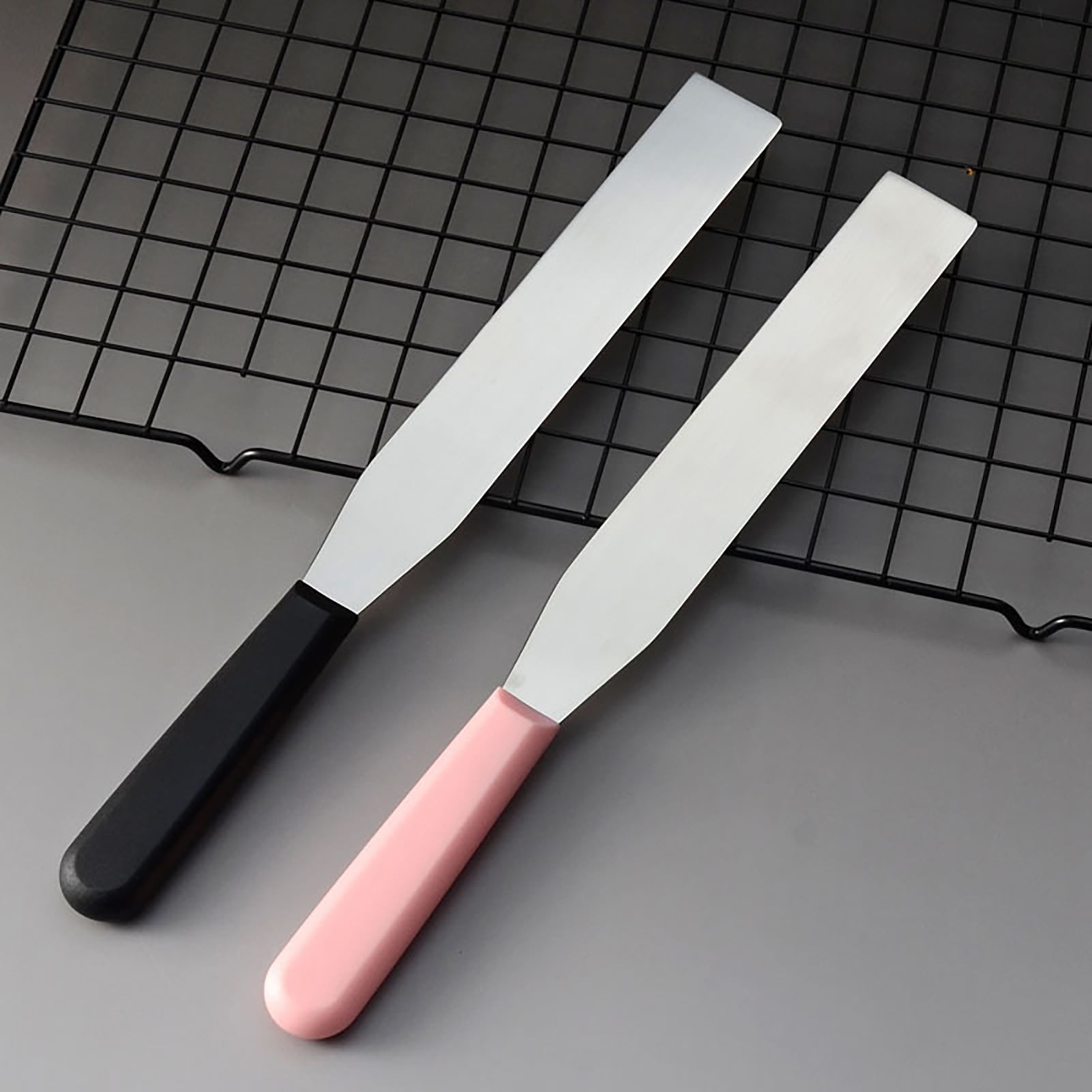 Travelwant 2Pcs/Set Offset Spatula for Cake Decorating Set with ...