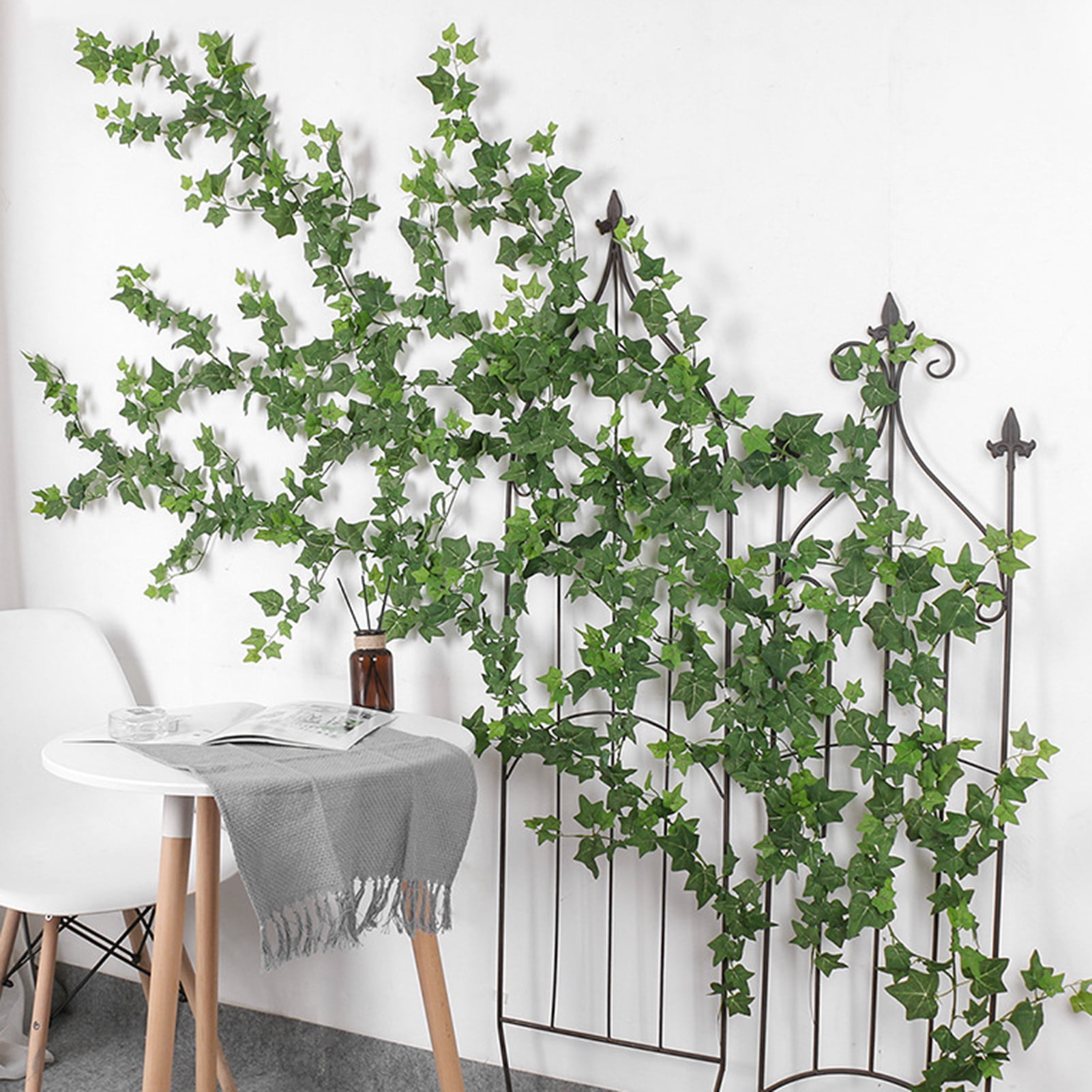 Travelwant 2m Eucalyptus Garland with Flowers Creeper Flowers Spring ...