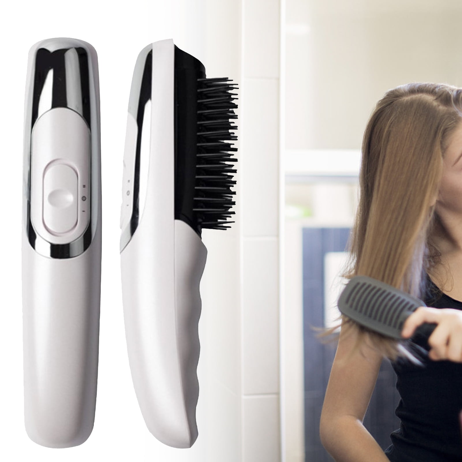 Travelwant 3-In-1 Vibrating Hair Growth Brush Scalp Massager Hair ...