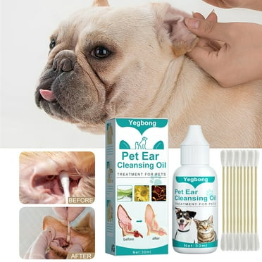 VetWELL Ear Cleaner FEV6 for Dogs and Cats - Otic Rinse for Infections ...