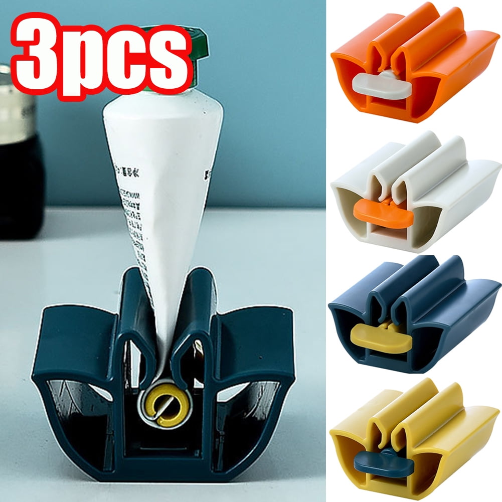 Travelwant 3Packs Rolling Tube Toothpaste Squeezer, Toothpaste Squeezer ...