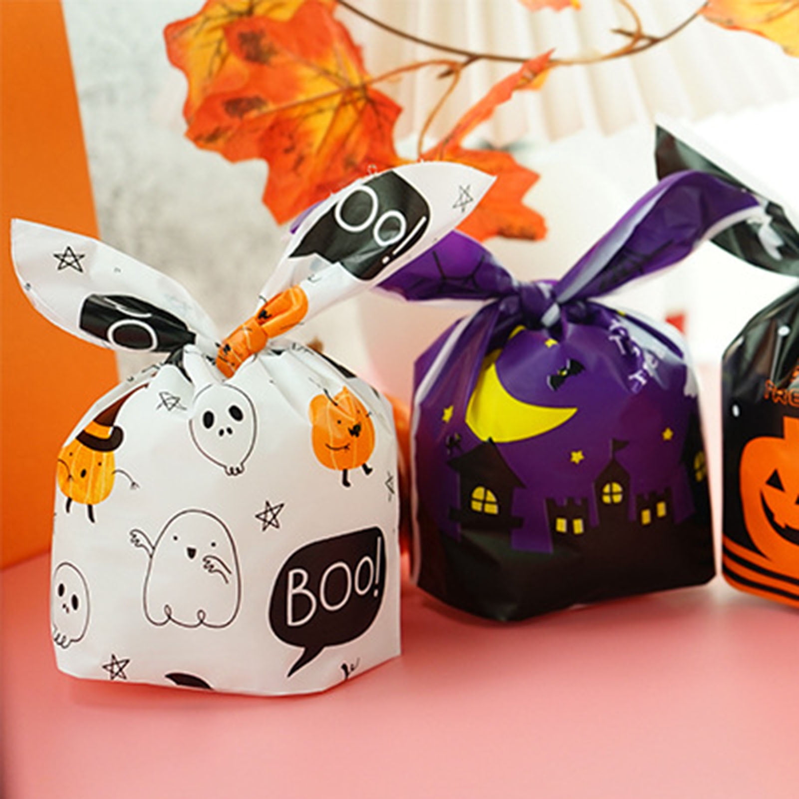 Travelwant 48Pcs/Bag Halloween Treat Bags Candy Bags, Kids trick or ...