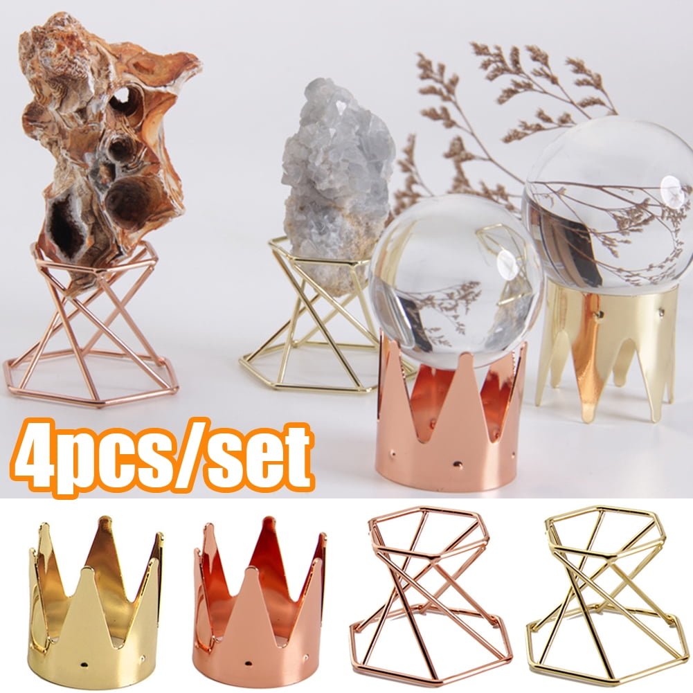 Travelwant 4Packs Metal Display Stand, Sphere Holder Metal Display ...