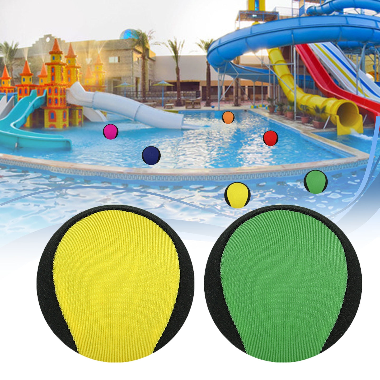 Travelwant 55mm Water Balls Bounce On Water - Pool Ball & Beach Toys ...