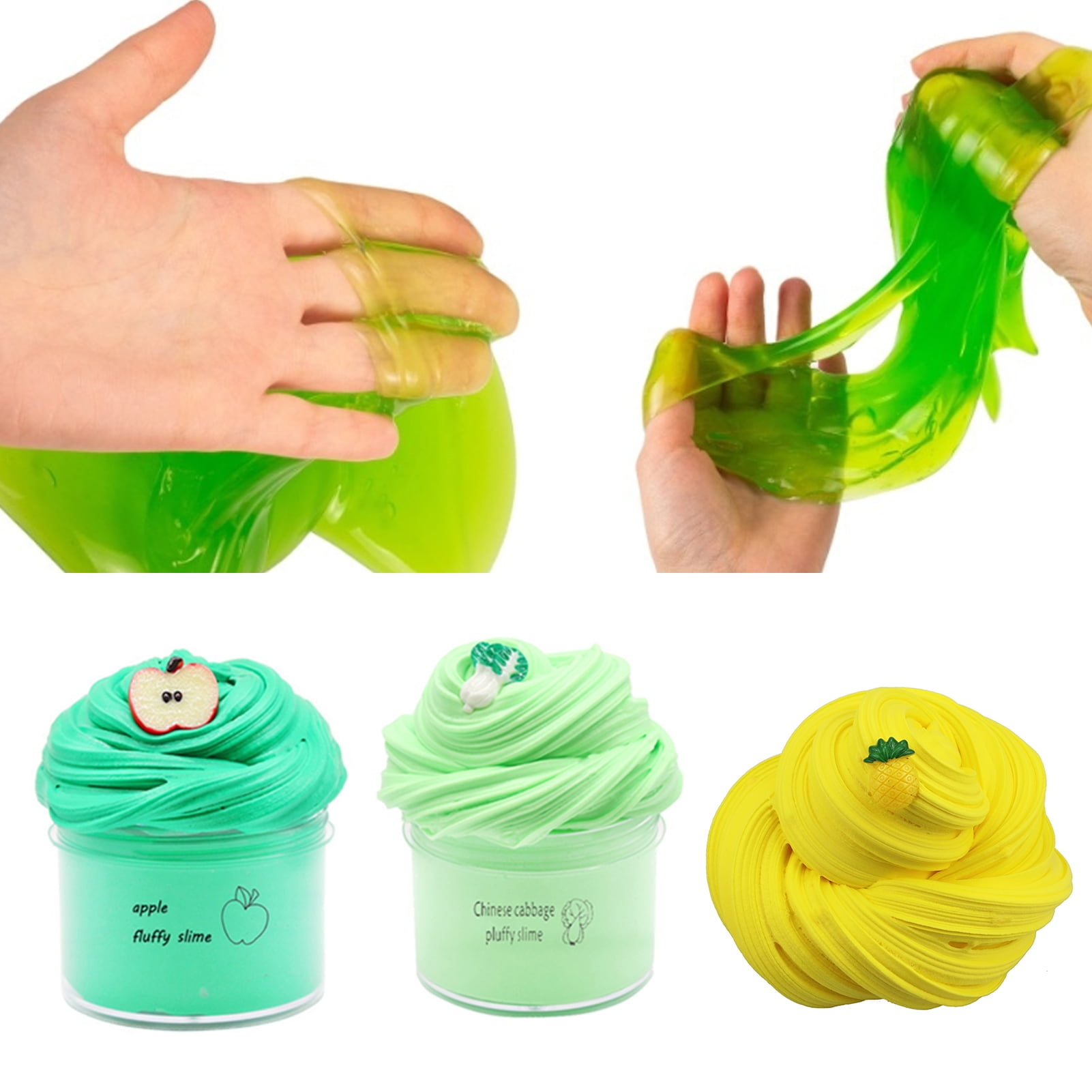 Travelwant 5Packs 70ML Slime Party Favors, Jumbo Slime Pack, Super Soft ...