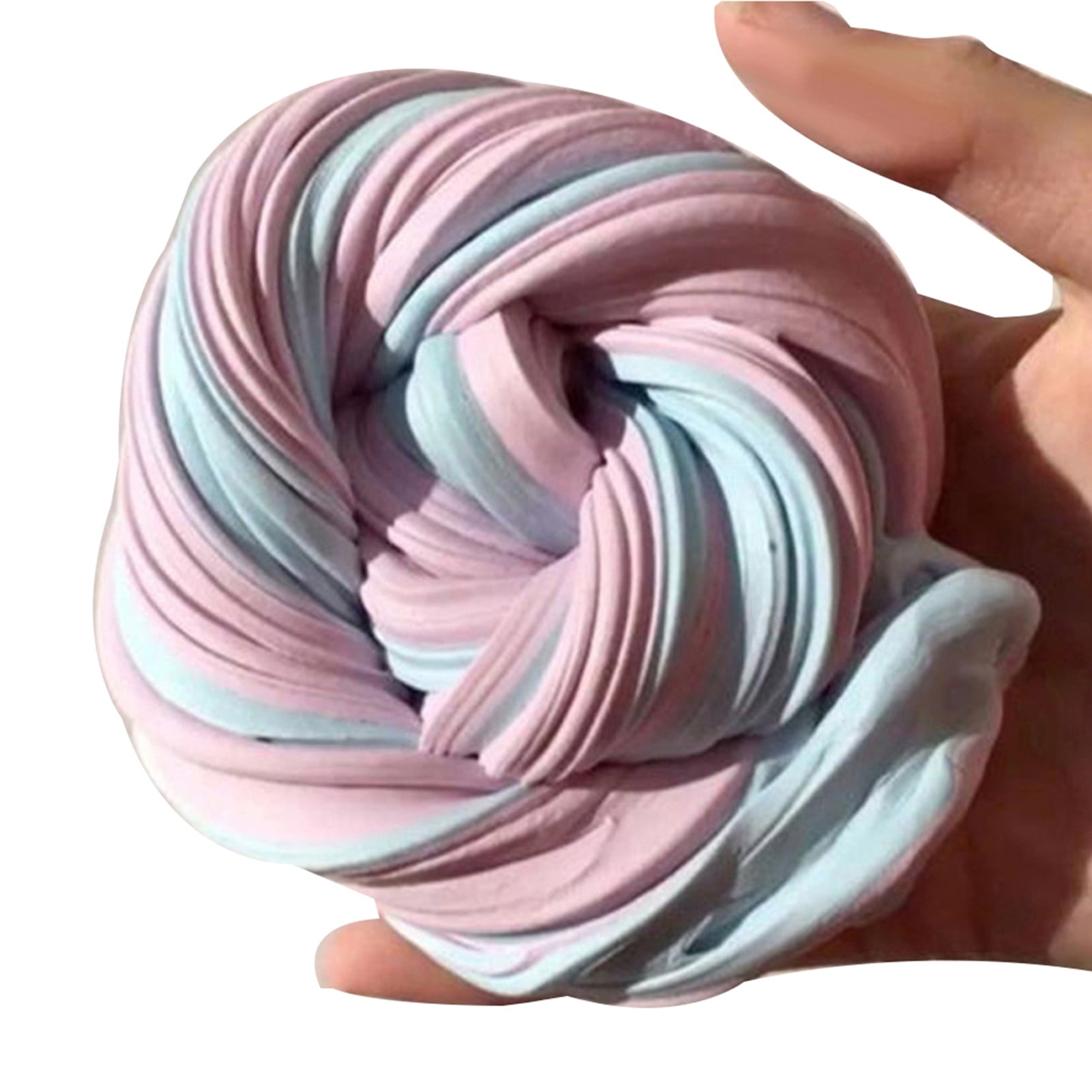 Travelwant 5Packs Fluffy Slime - Jumbo Fluffy Floam Slime Stress Relief ...