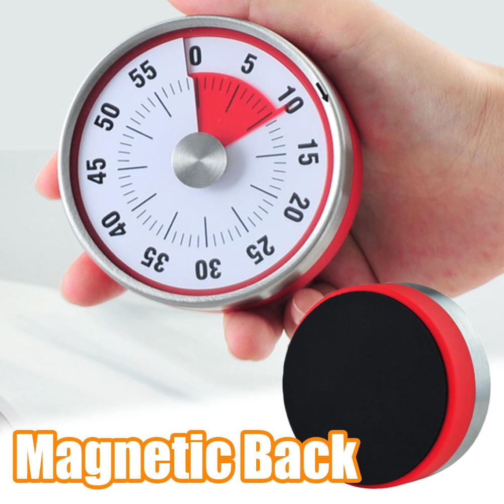 Travelwant 60-Minute Visual Timer - 6-Inch Countdown for Kitchen ...