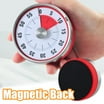 TWENTY5 SEVEN 7.5 inch Large Visual Timer, Magnetic, Mechanical, Mint ...