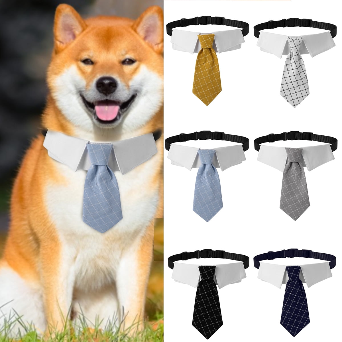 Travelwant Adjustable Pets Dog Cat Bow Tie Pet Costume Necktie Collar ...