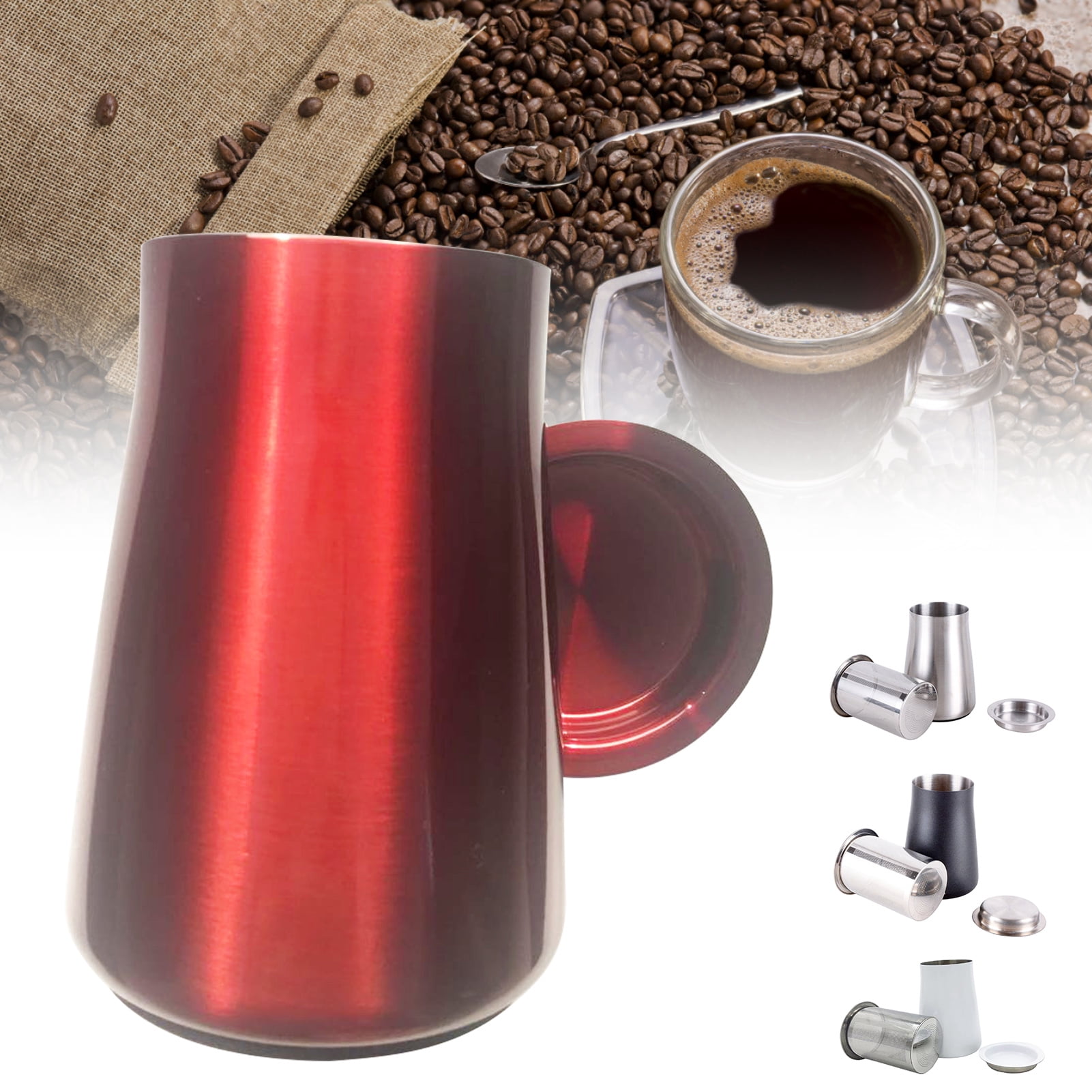 Travelwant Coffee Sifter Coffee Sieve Chocolate Shaker Fine Mesh ...