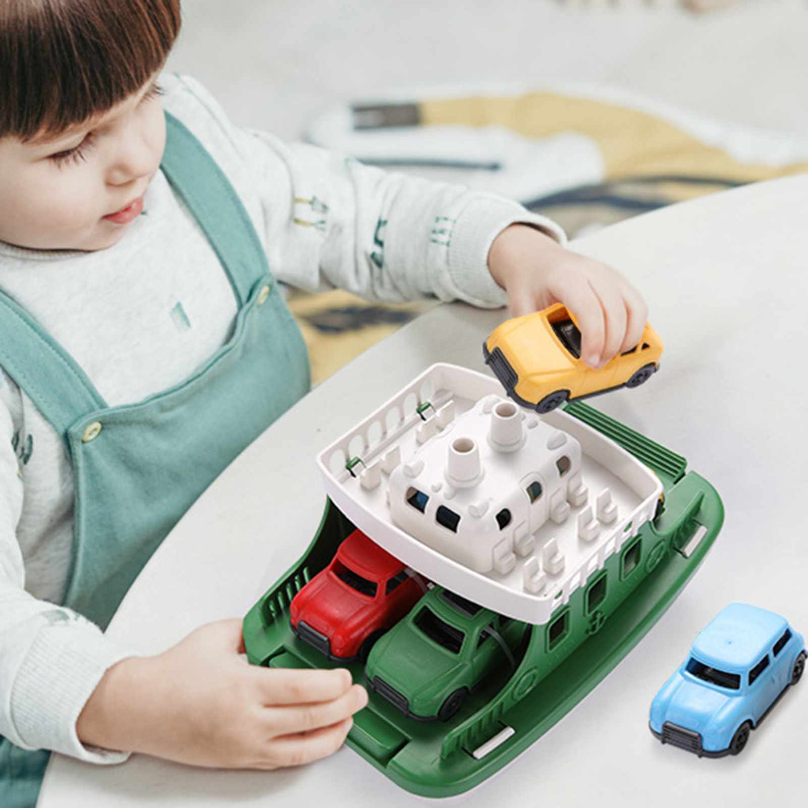 Travelwant Construction Toys, Take Apart Truck Toys Play Set Bulldozer ...
