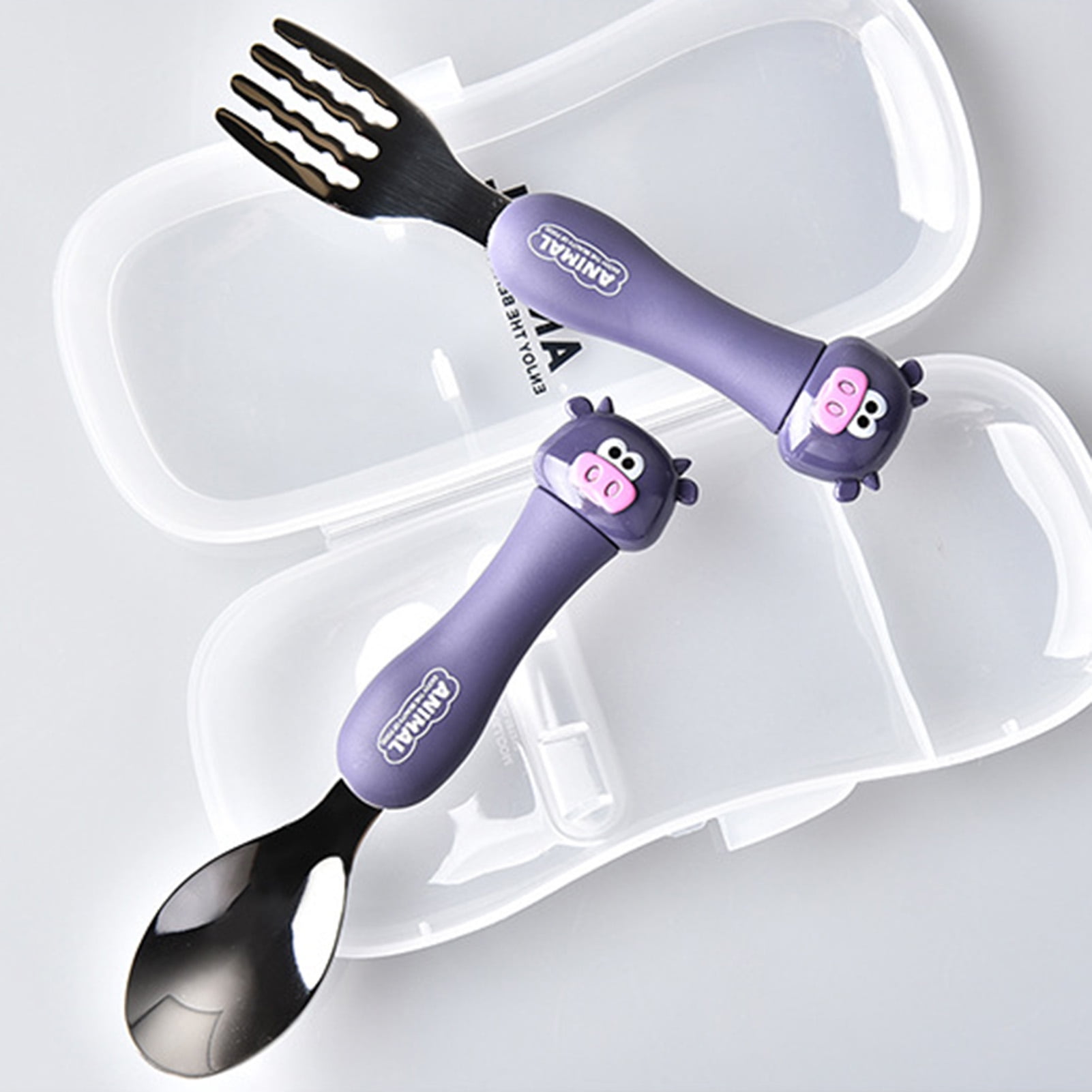 Travelwant Easy Grip Flatware Fork And Spoon Utensil Set – Perfect for ...