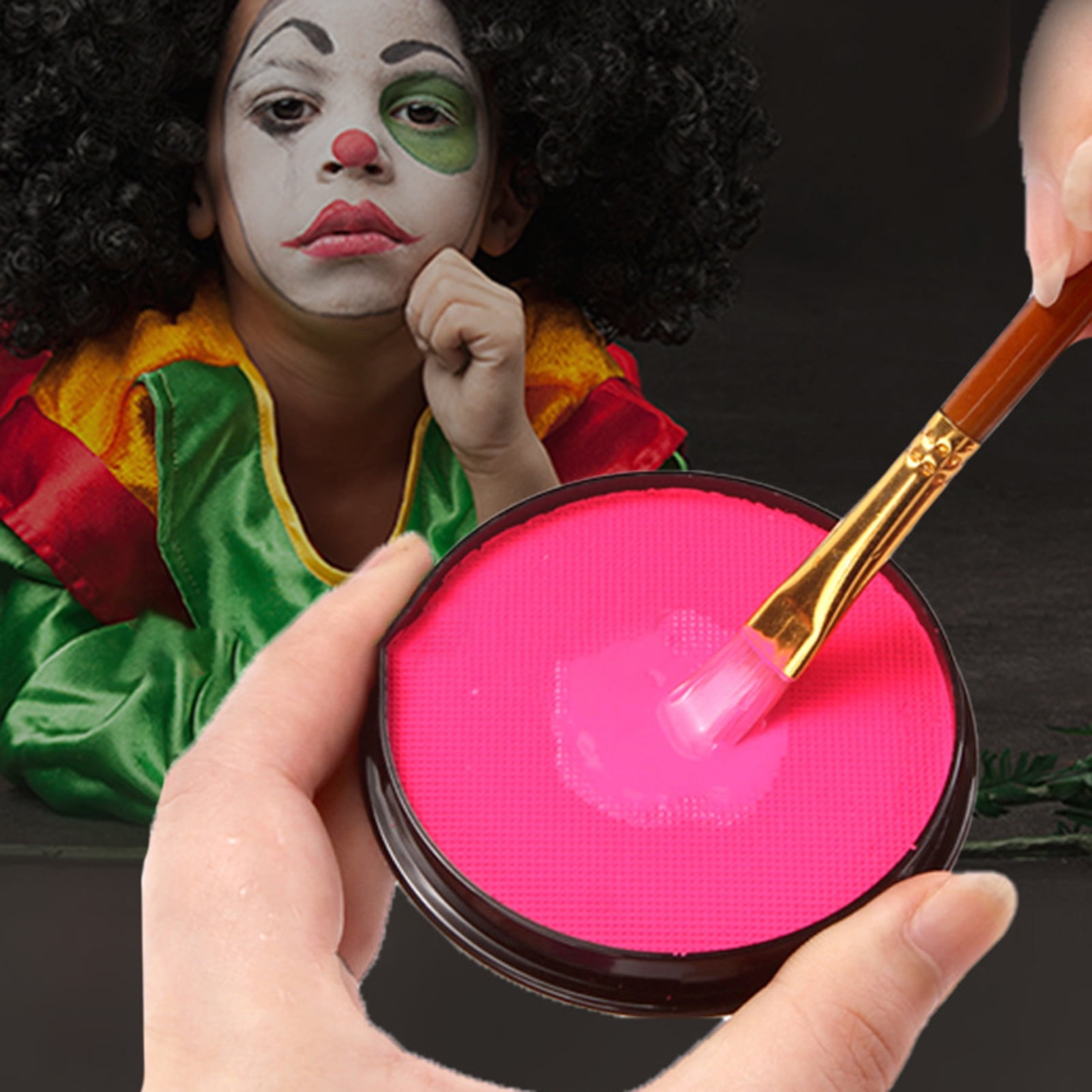 Travelwant Face Paint Face Painting Kit Halloween Makeup Body Paint Kit ...