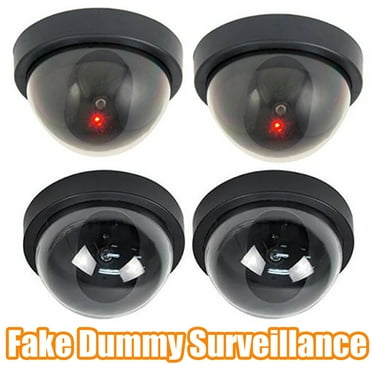 CNMF Dummy Security Camera Dome Shape Blinking Fake Security Camera 360 ...