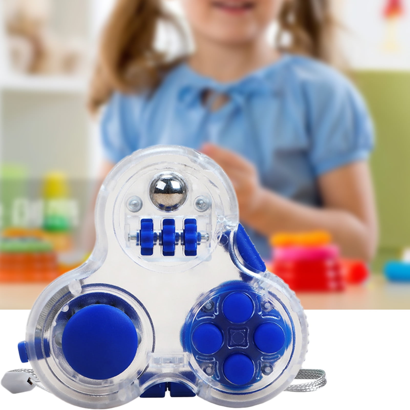 Travelwant Fidget Pad Sensory Fidgets Controller Pad Fidgeting Blocks ...