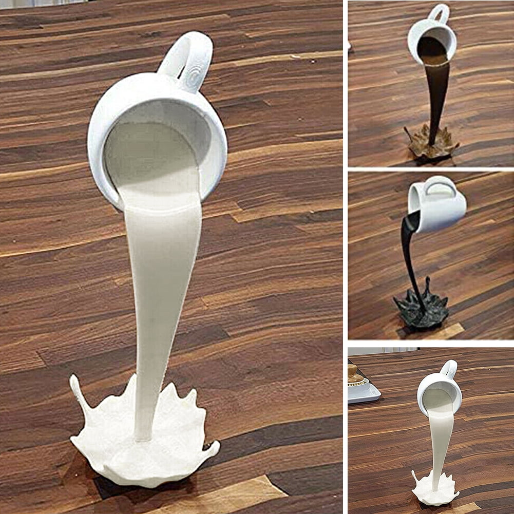 Travelwant Floating Coffee Cups Magic Pouring Spilling Splash Coffee ...