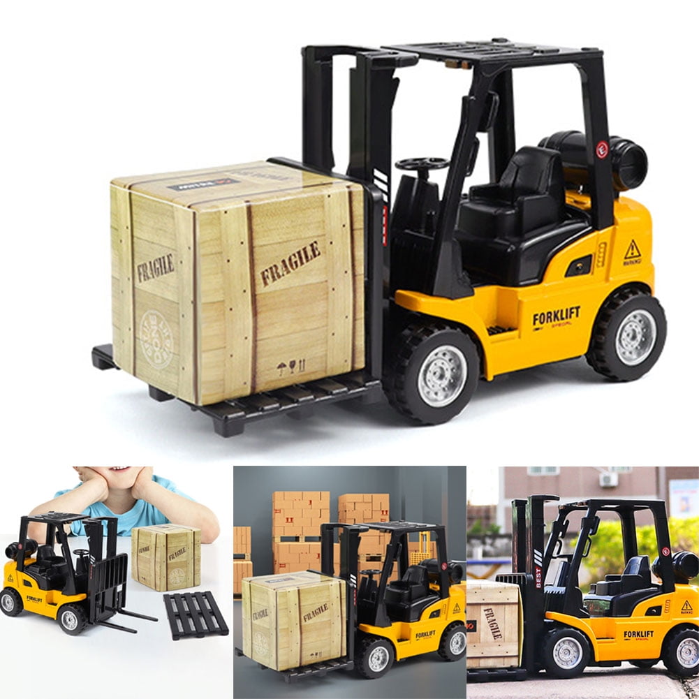 Travelwant Forklift Inertia Toy Friction Powered Wheels & Manual ...