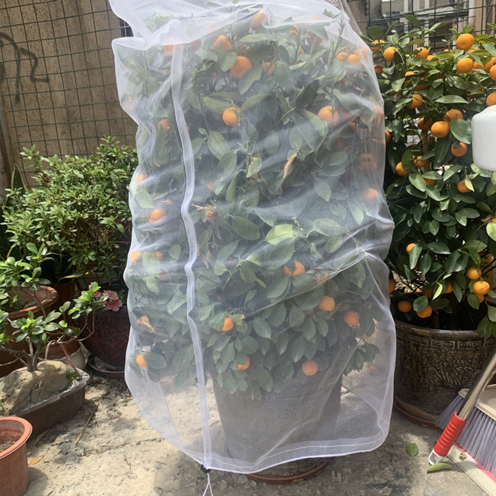 Travelwant Garden Plant Netting Bird Barrier Mesh Fruit Tree Netting ...