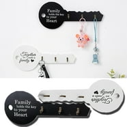 Snapinvent Home Key Rack | Wall Mounted Wooden Key Hanger | Industrial ...