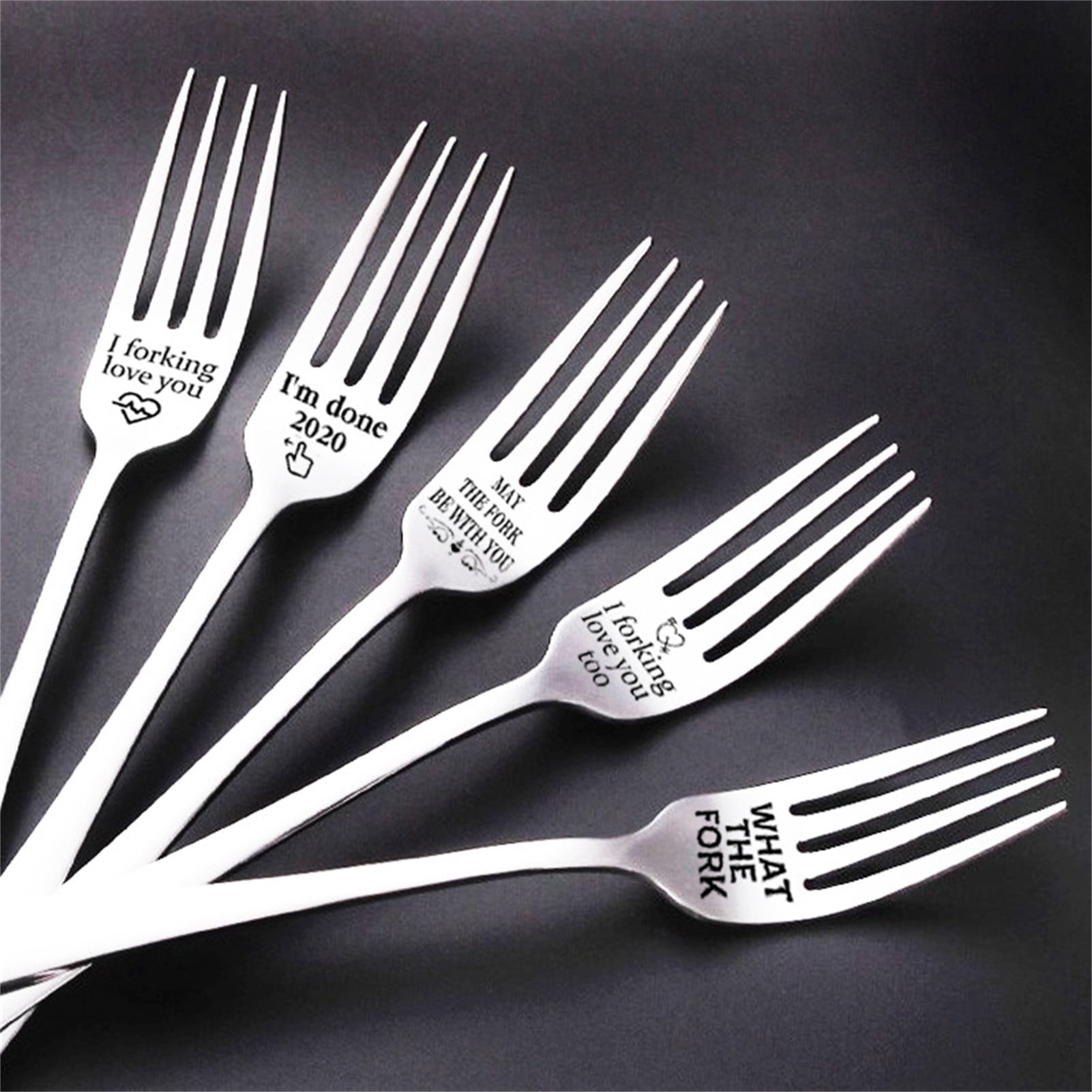 Travelwant I Forking Love You Dinner Forks, Inspirational Funny ...