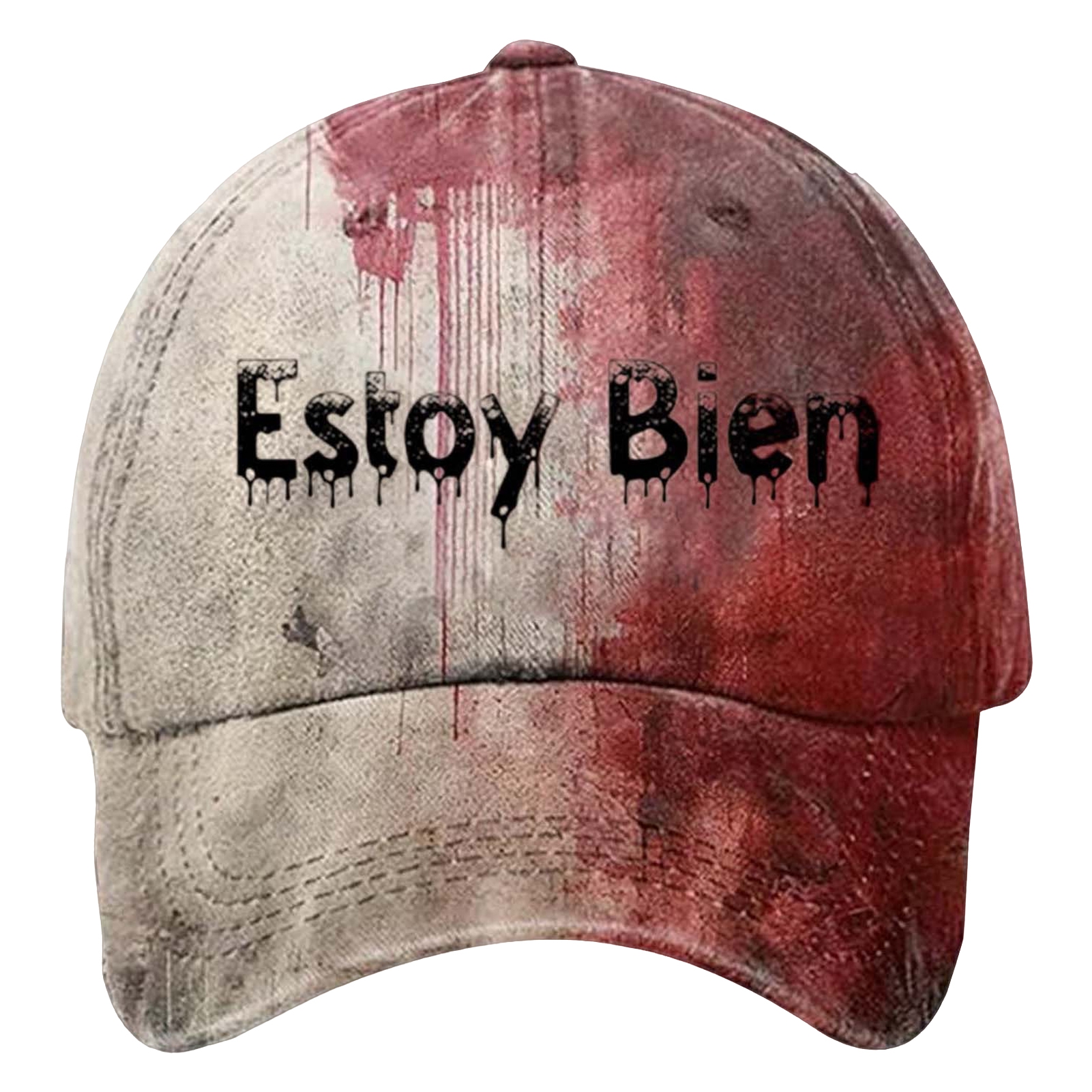 Travelwant Im Fine Baseball Cap Bloody Hats Horror Halloween Baseball ...