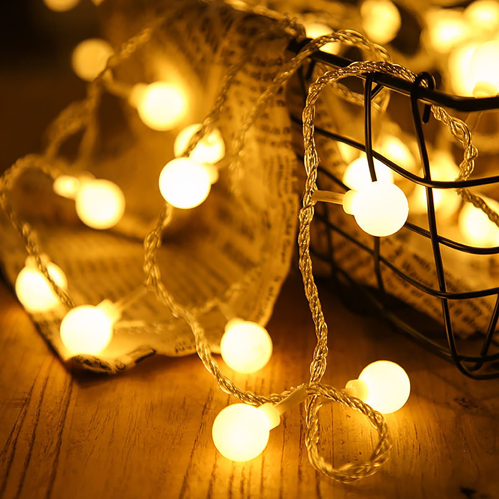 Travelwant LED Fairy Lights Battery Operated String Lights Waterproof ...