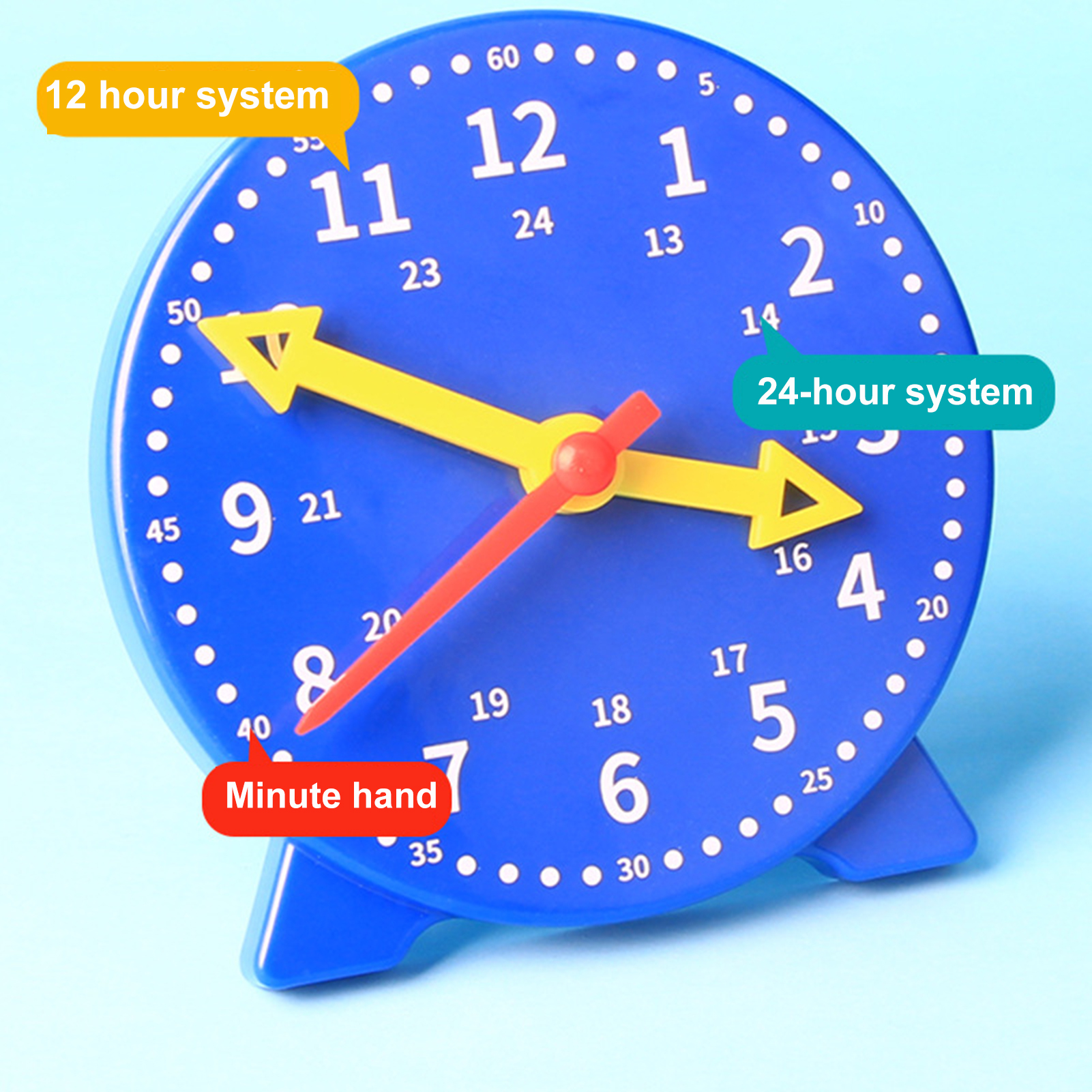 Travelwant Big Time Student Clock Teaching & Demonstration Clock ...