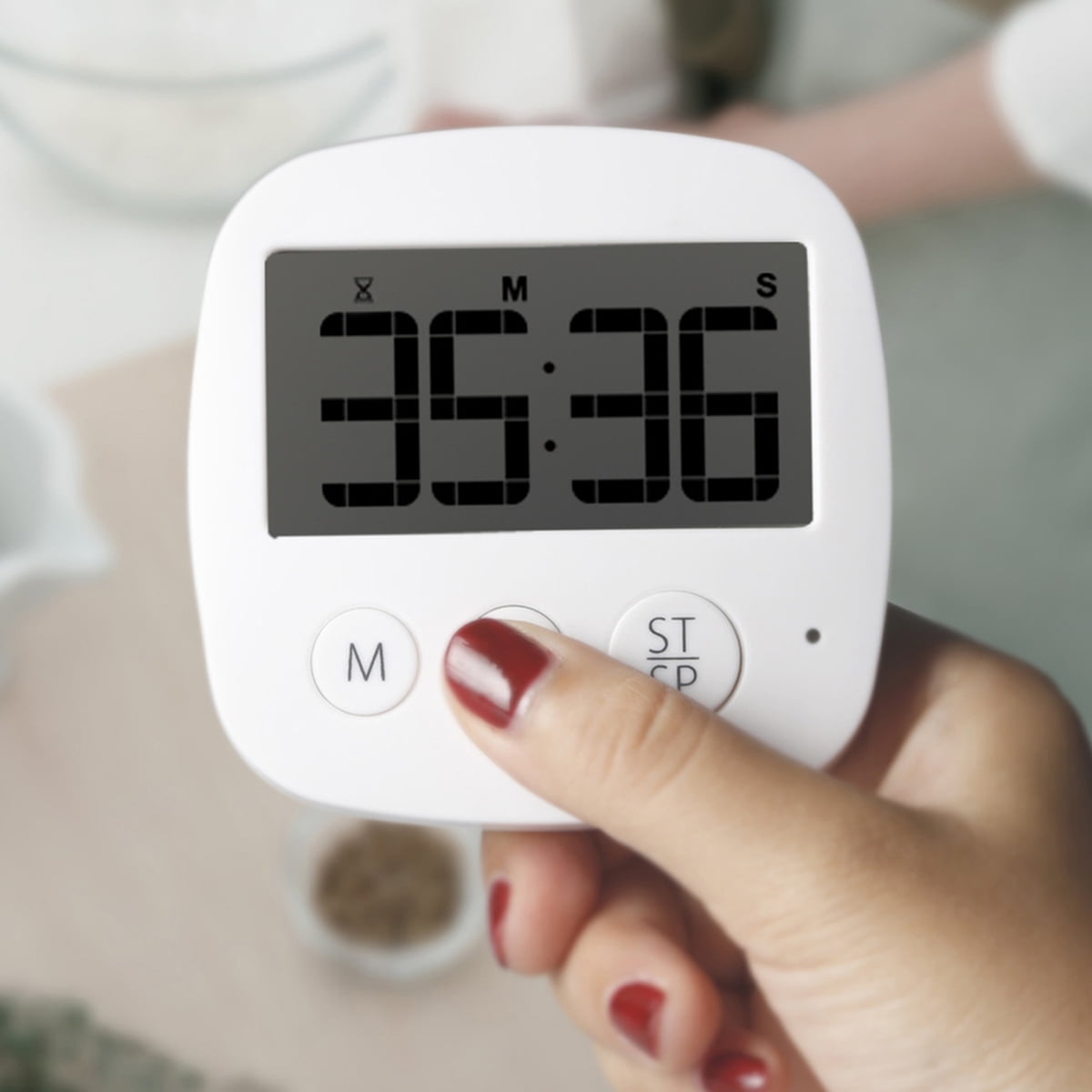 Travelwant Magnetic Kitchen Timer, Digital Kitchen Timers Magnetic ...